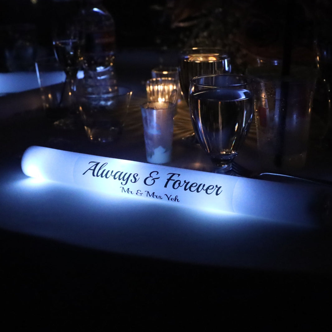 Custom LED Foam Sticks, Glow Sticks & Party Lights | Personalized Glow