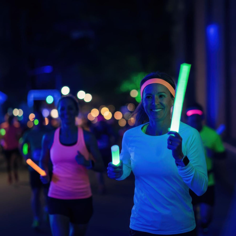 [Customized] Single Color LED Foam Sticks – Personalized Glow