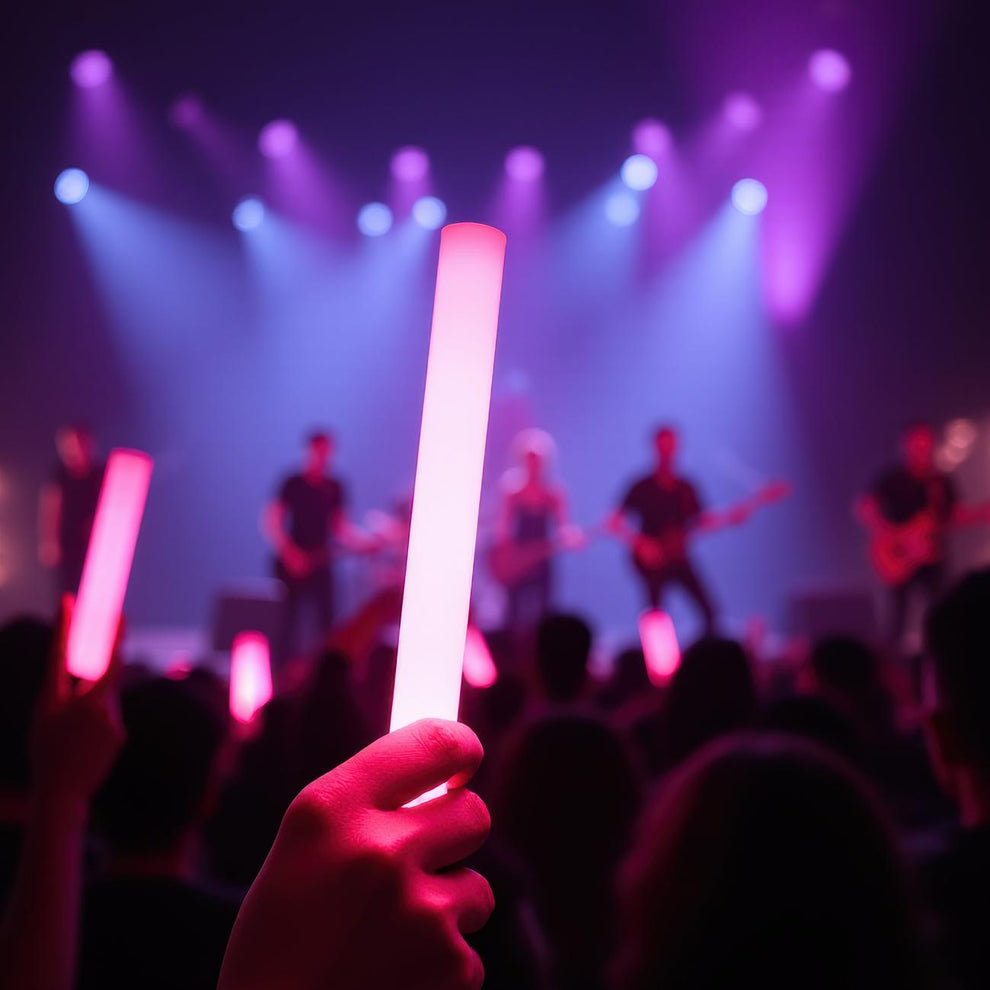 [Customized] Single Color LED Foam Sticks – Personalized Glow